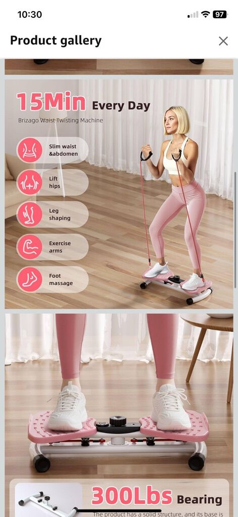 NEW Waist Twister Ab Machine Twist Board | Exercise Bikes | KSL Classifieds