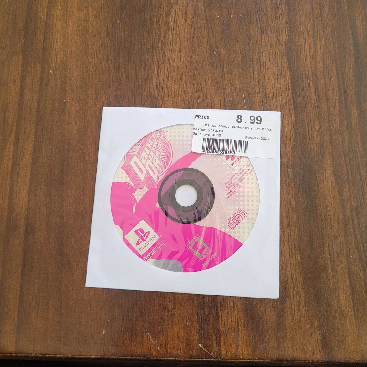 Dance Dance Revolution (Sony PlayStation 1, 2001) (DISC ONLY ...