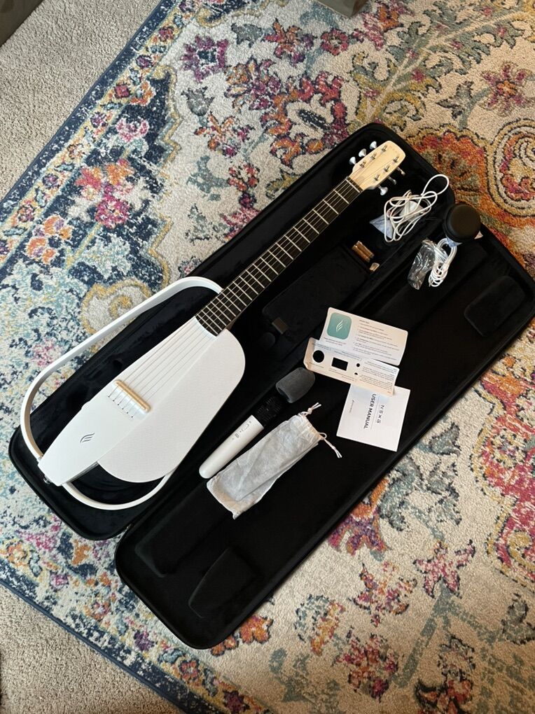 Enya Acoustic Electric Guitar With Microphone | Guitars | KSL Classifieds