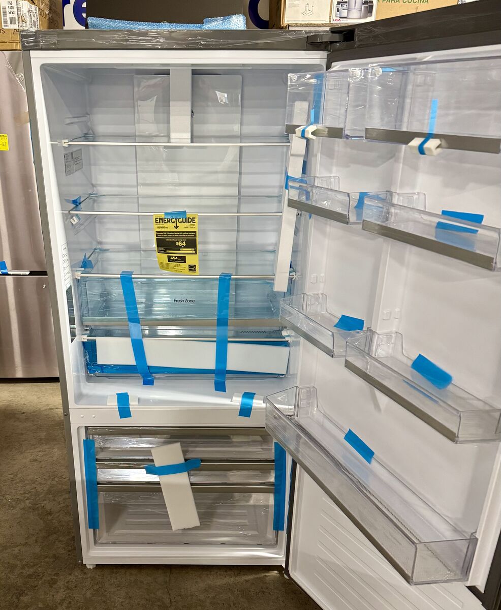 NEW GE BOTTOM FREEZER REFRIGERATOR | Refrigerators & Freezers | KSL ...