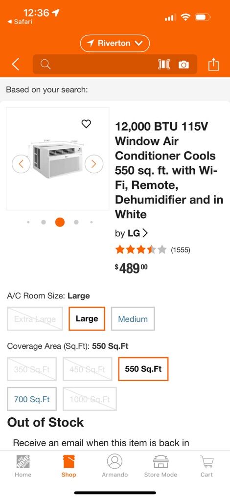 Brand New LG Room Air Conditioner | Heating and Cooling | KSL Classifieds