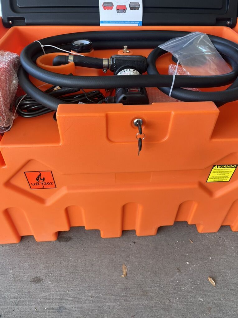 Portable Diesel Tank with Pump | Farm Equipment | KSL Classifieds