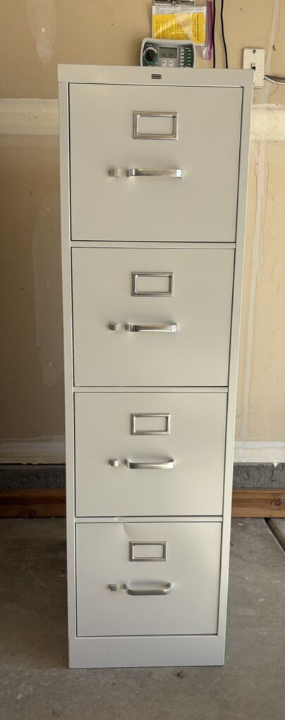 Tall 4 Drawer Metal Filing Cabinet | Office Furniture | KSL Classifieds