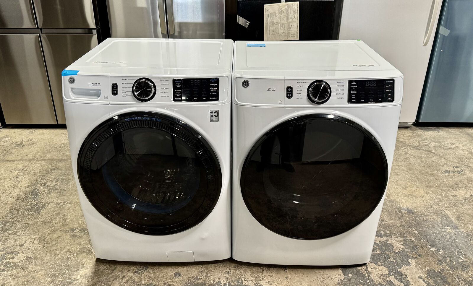 NEW GE SMART WASHER AND DRYER SET WITH WARRANTY | Washers and Dryers ...