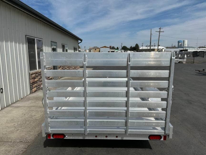 2026 Aluma 6812H-S-TG 69' x 12' 3' Aluminum Utility Trailer 3K Tailgate ...