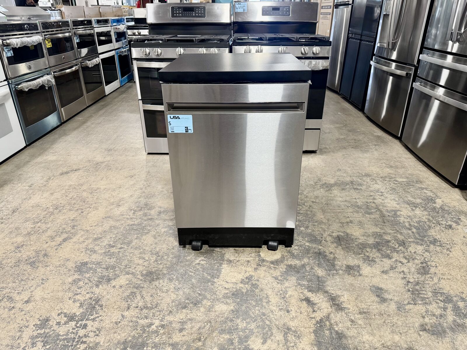 NEW GE PORTABLE DISHWASHER STAINLESS STEEL | Dishwashers | KSL Classifieds