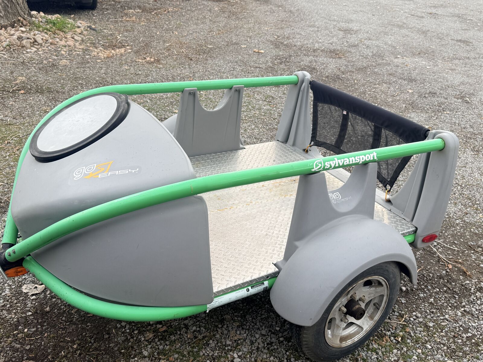 SylvanSport GO EASY ULTIMATE KAYAK TRAILER /Bike Rack/Paddle Board ...