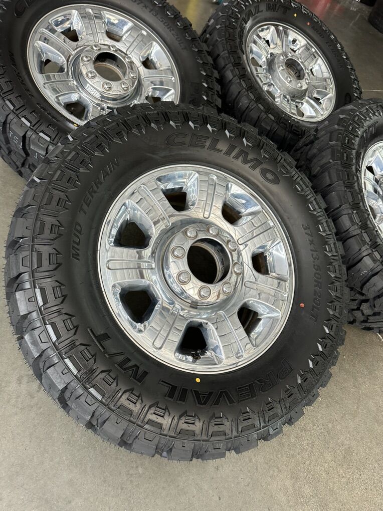 NEW F350 LEM 20in Chrome Wheels/ 37x13.50r20 | Wheels and Tires - SUV ...