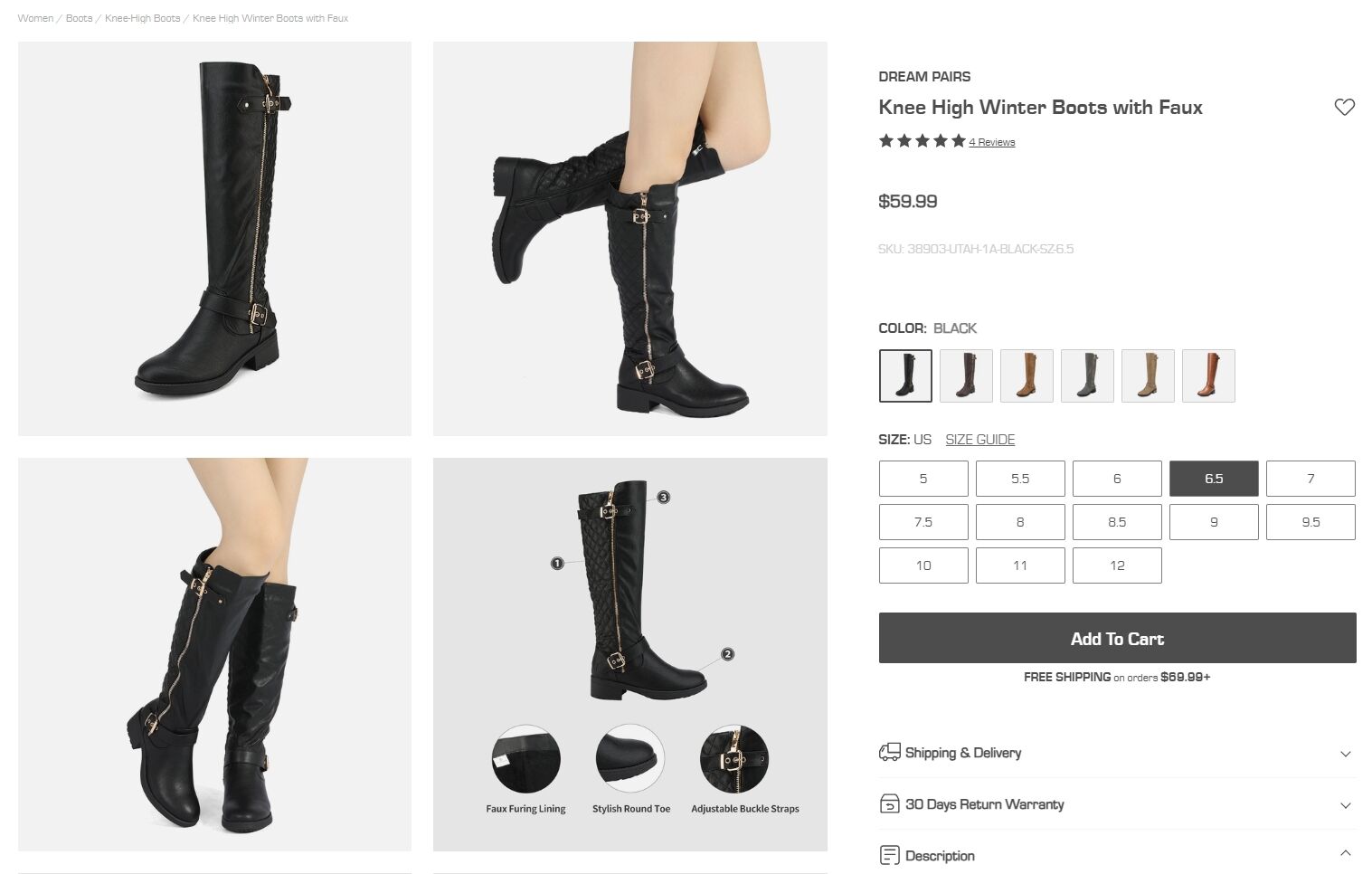 DREAM PAIRS Winter Boots (Knee High) | Women's Shoes | KSL Classifieds