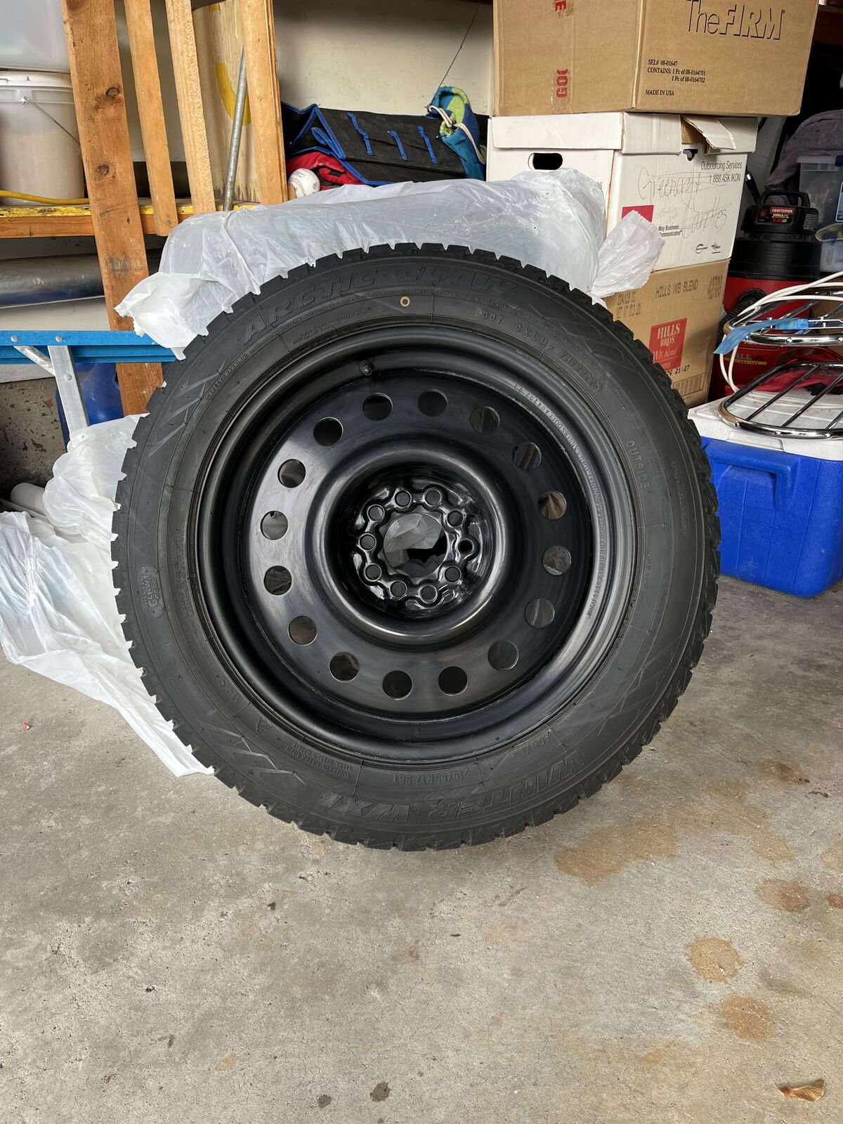 Snow tires with studs size 215/55 R17 98T | Wheels and Tires - Cars ...