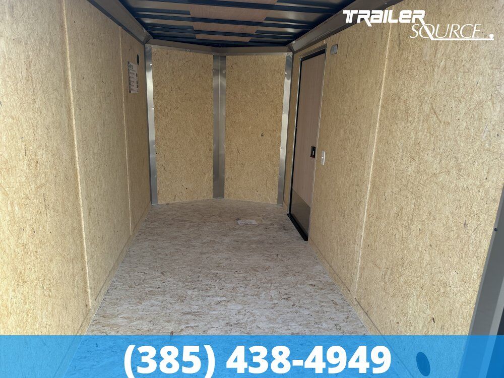 Look ST DLX 6x12 ft Enclosed Cargo Trailer 6'6" Height 3.5K GVWR .080 ...