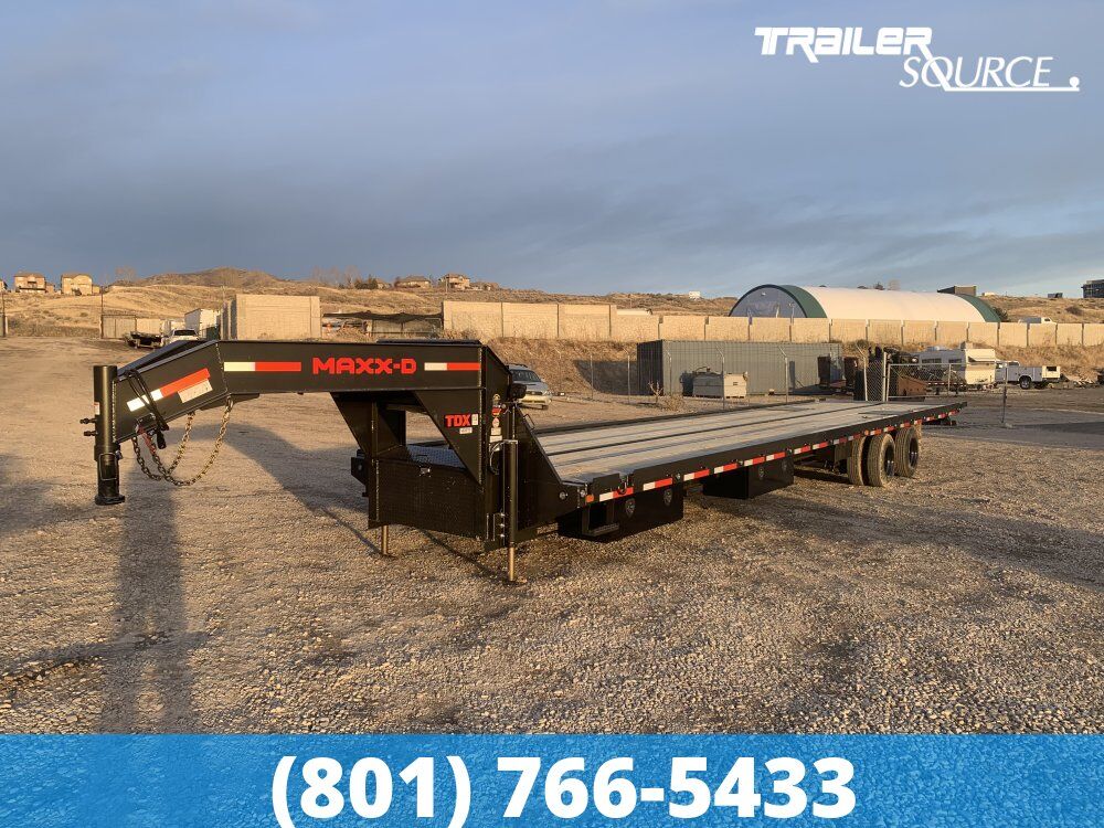 Maxx-D TDX Gooseneck Full Tilt Trailer 40' 30K 15K Axles, HDSS ...