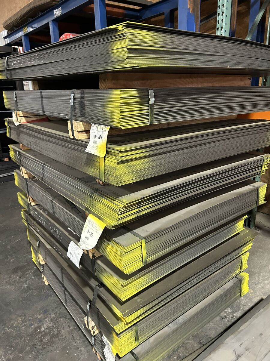 JUST ARRIVED! Surplus Hot Rolled P&O Sheet 12 Ga x 47" x 60" - $44.95 ...