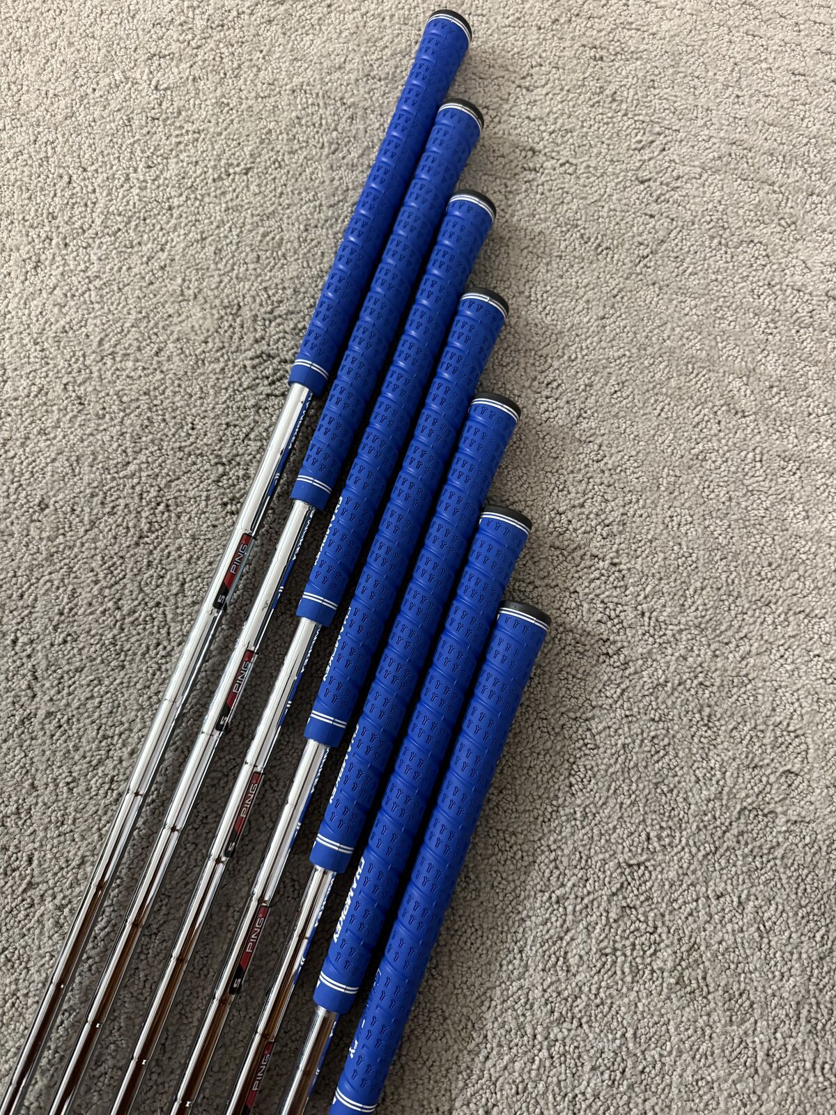 Ping G20 Black Dot Irons 4-PW – Stiff – Midsize Grips – Excellent ...