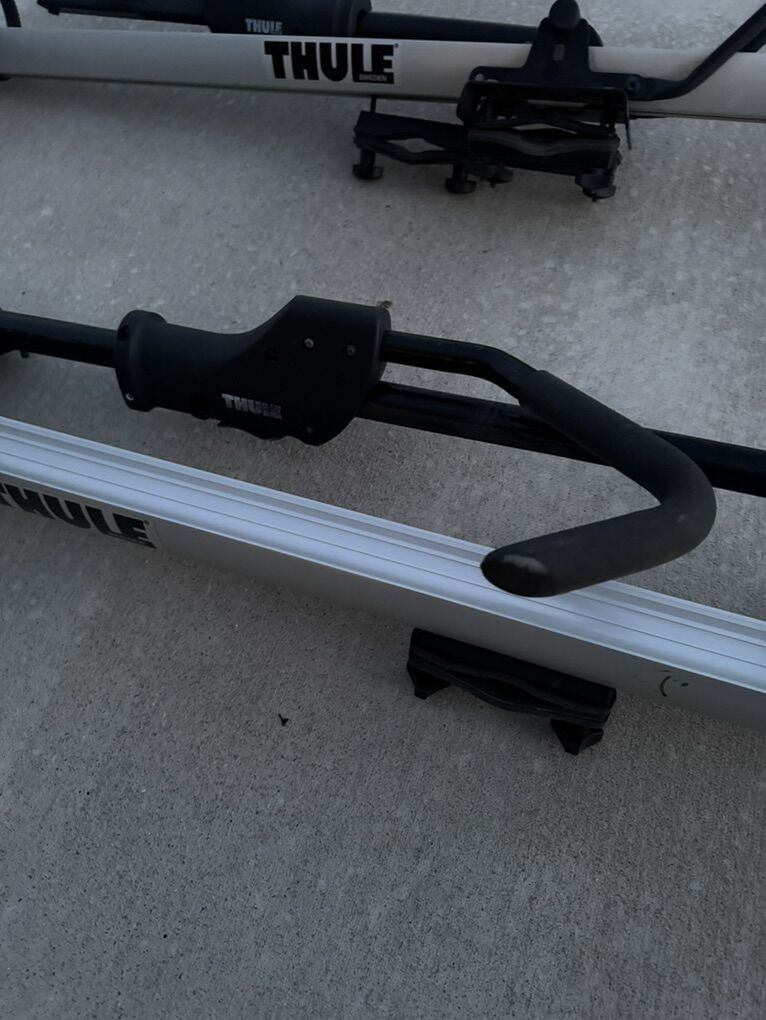 2 Thule XT Sidearm Roofracks | Bike Racks | KSL Classifieds