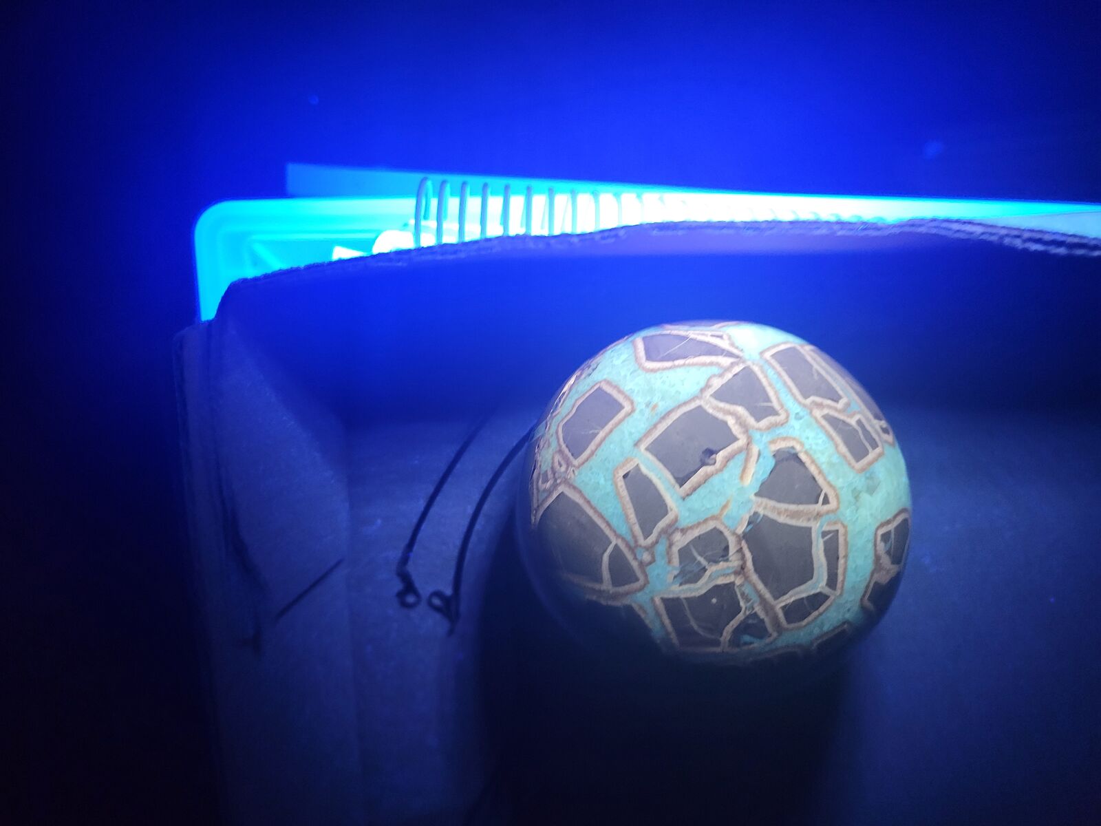 Beautiful Septarian Nodule Sphere Natural Stone Crystal Healing ...