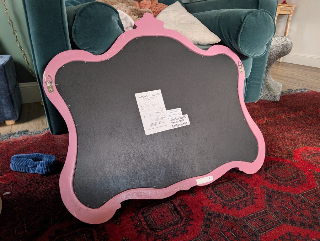 Pink Glossy Accent Mirror | Mirrors | KSL Classifieds