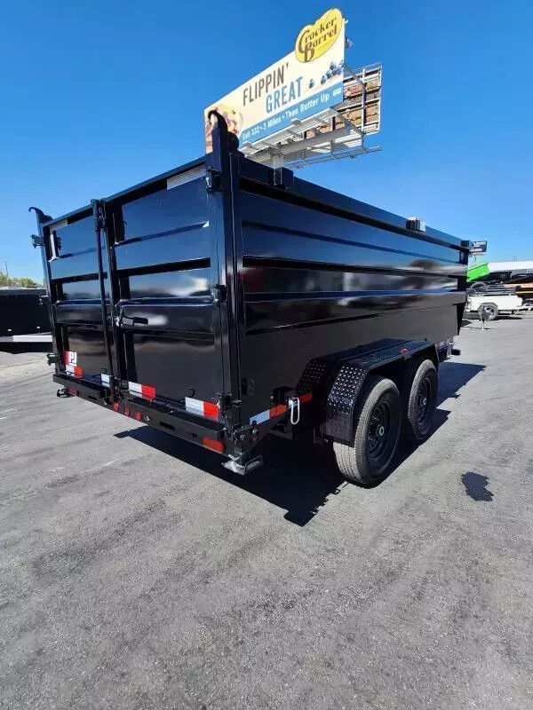 2026 PJ Trailers "New Model" 7X14 D7 4' Side Dump Trailer | Dump ...