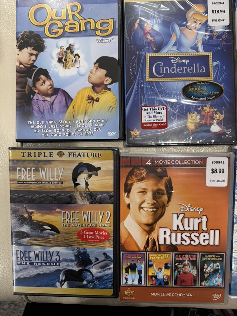 VHS/DVD/BlueRay TV and Movie Collection For Sale | Video Cassettes ...