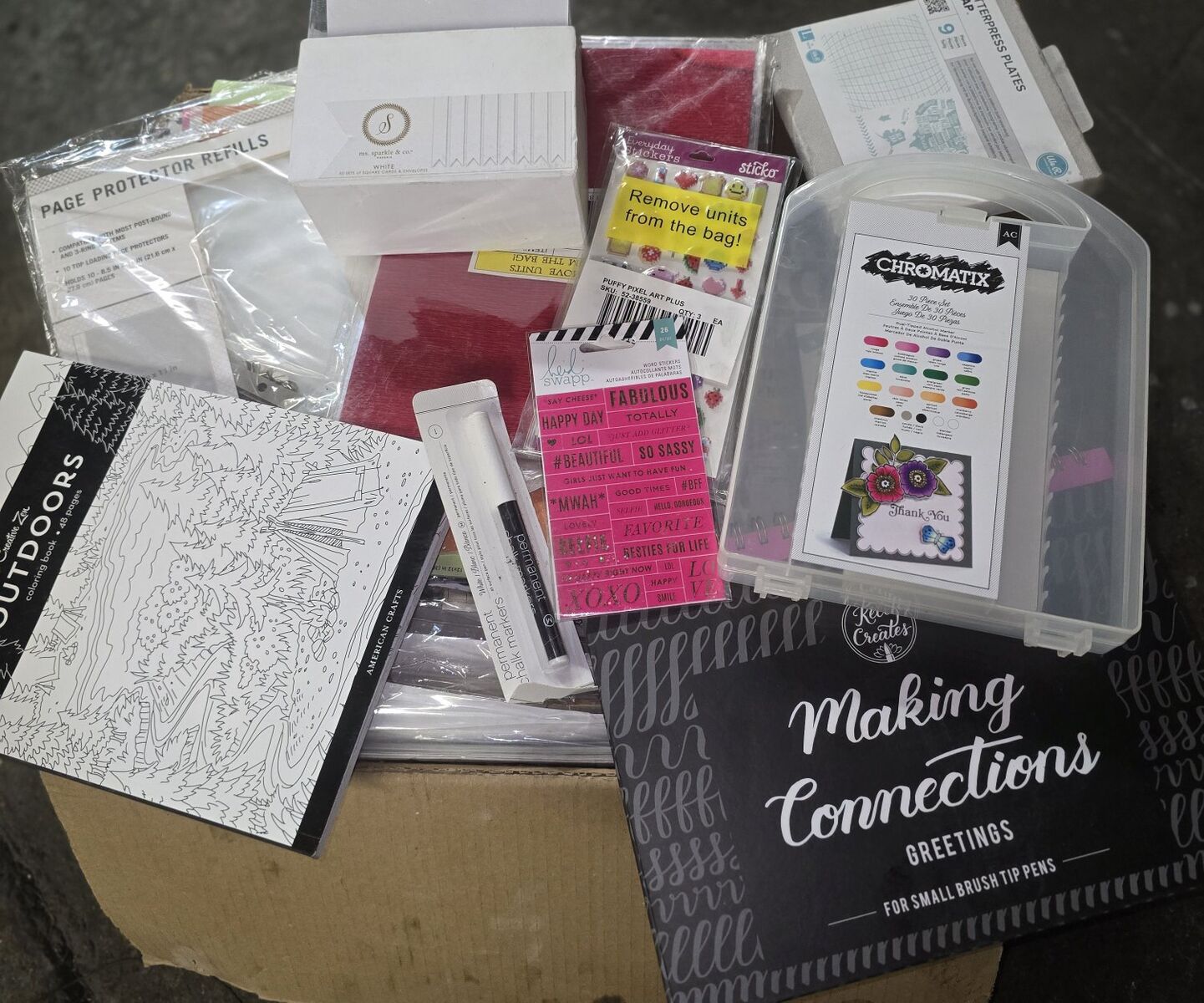 craft supply DIY family fun lot creative activitys | Arts & Crafts ...