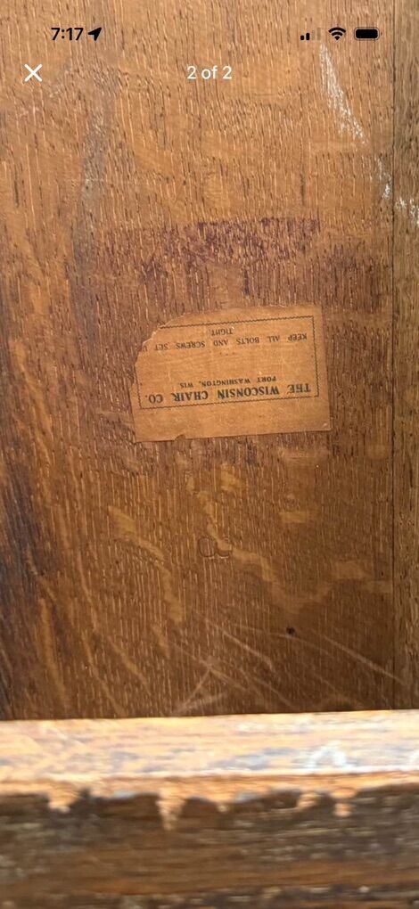 Antique Arts & Crafts Oak Armchair - 1910-25 | Chairs | KSL Classifieds