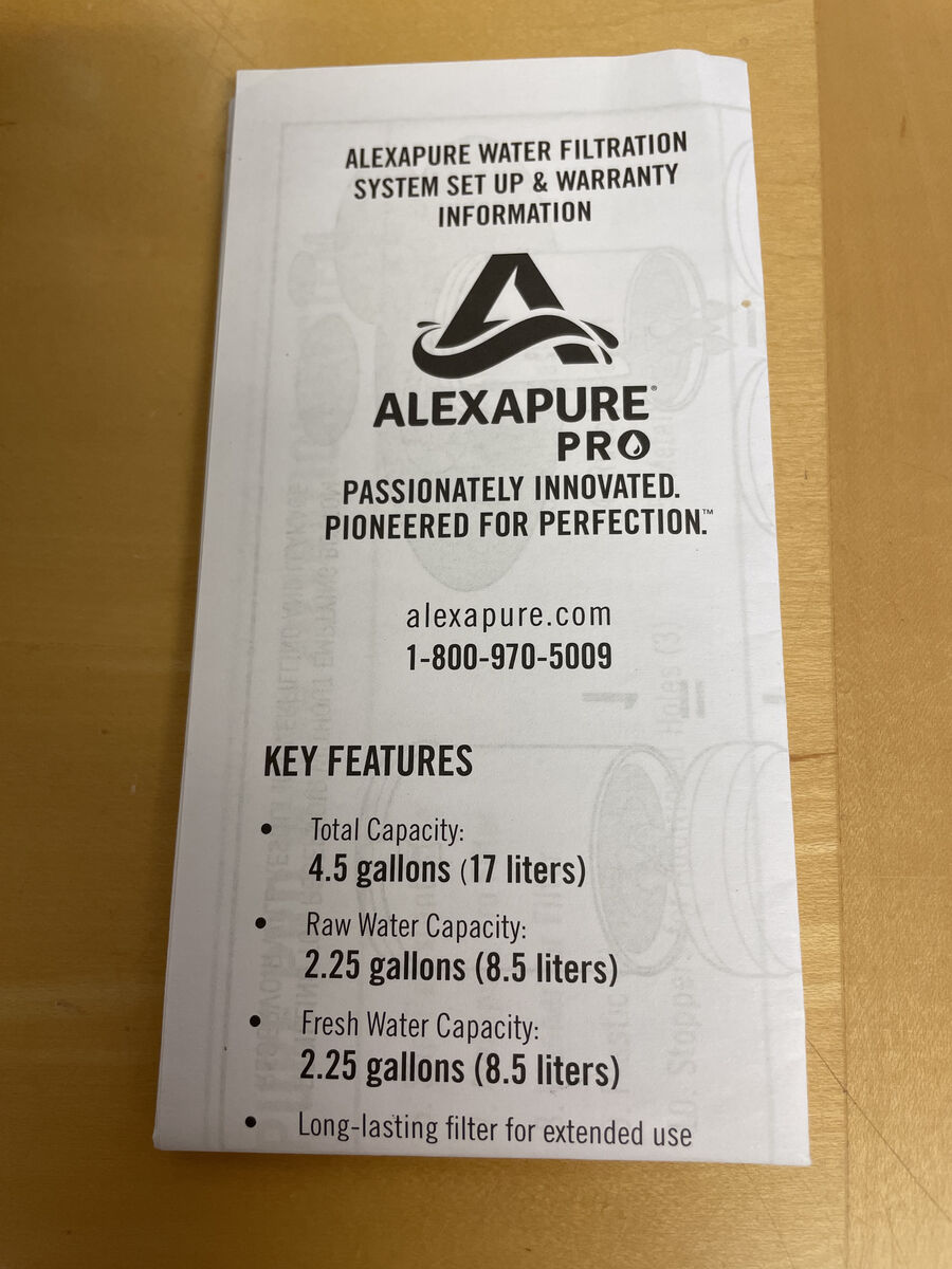 Alexapure Pro Water Filtration System | Kitchen | KSL Classifieds