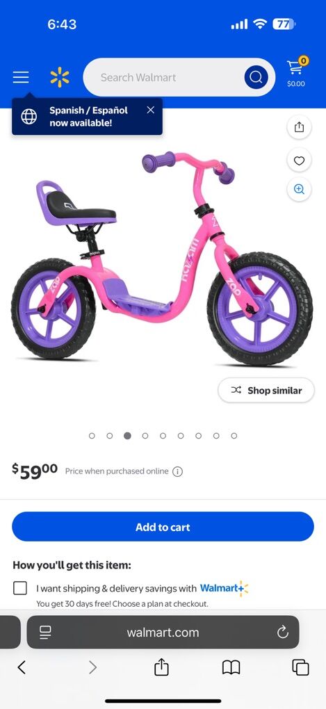 Green and black Kazam balance bike | Kids Bikes | KSL Classifieds