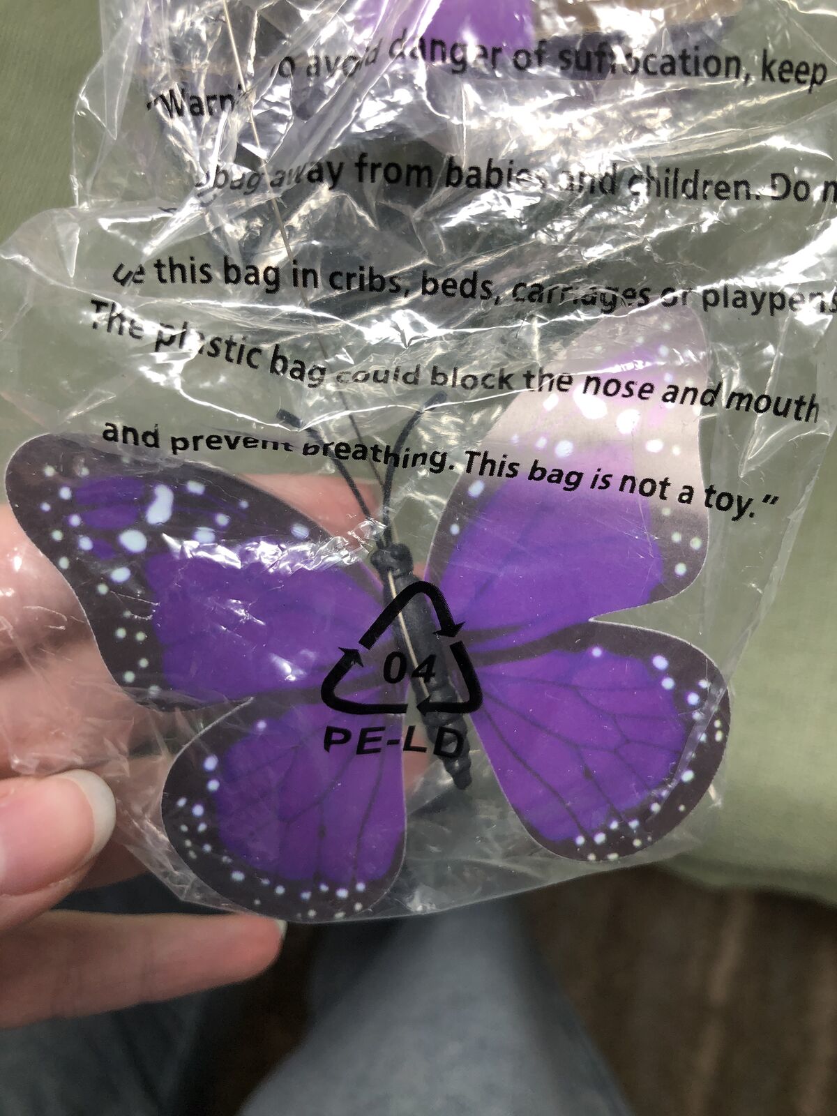 Urban Solar Butterfly Stick Ornament | Landscape and Yard Decorations ...