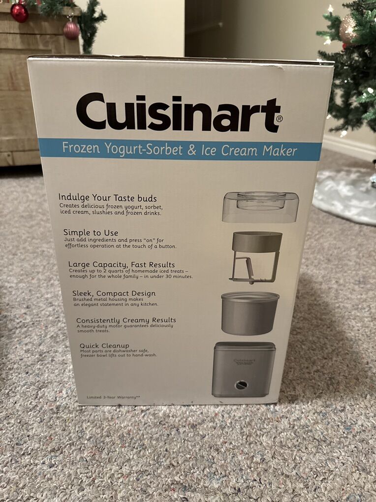 Ice Cream Maker (Cuisineart) | Kitchen | KSL Classifieds