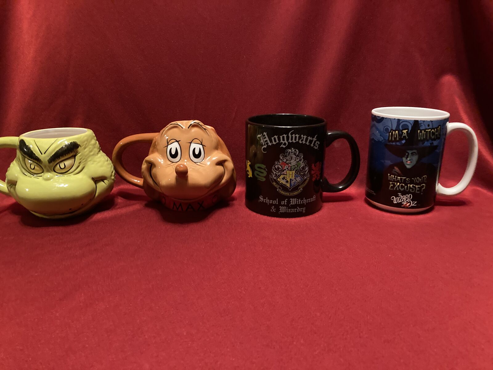 Vintage & New Collectible Coffee Mugs Disney Scooby Doo Harry Potter 10 ...