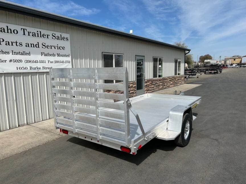 2026 Aluma 6812H-S-TG 69' x 12' 3' Aluminum Utility Trailer 3K Tailgate ...