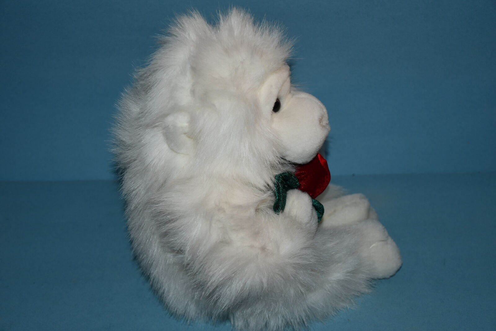 NWT VALENTINE MONKEY WITH ROSE ~ STUFFED ANIMAL ~ 10" SITTING ~ CUTE ...
