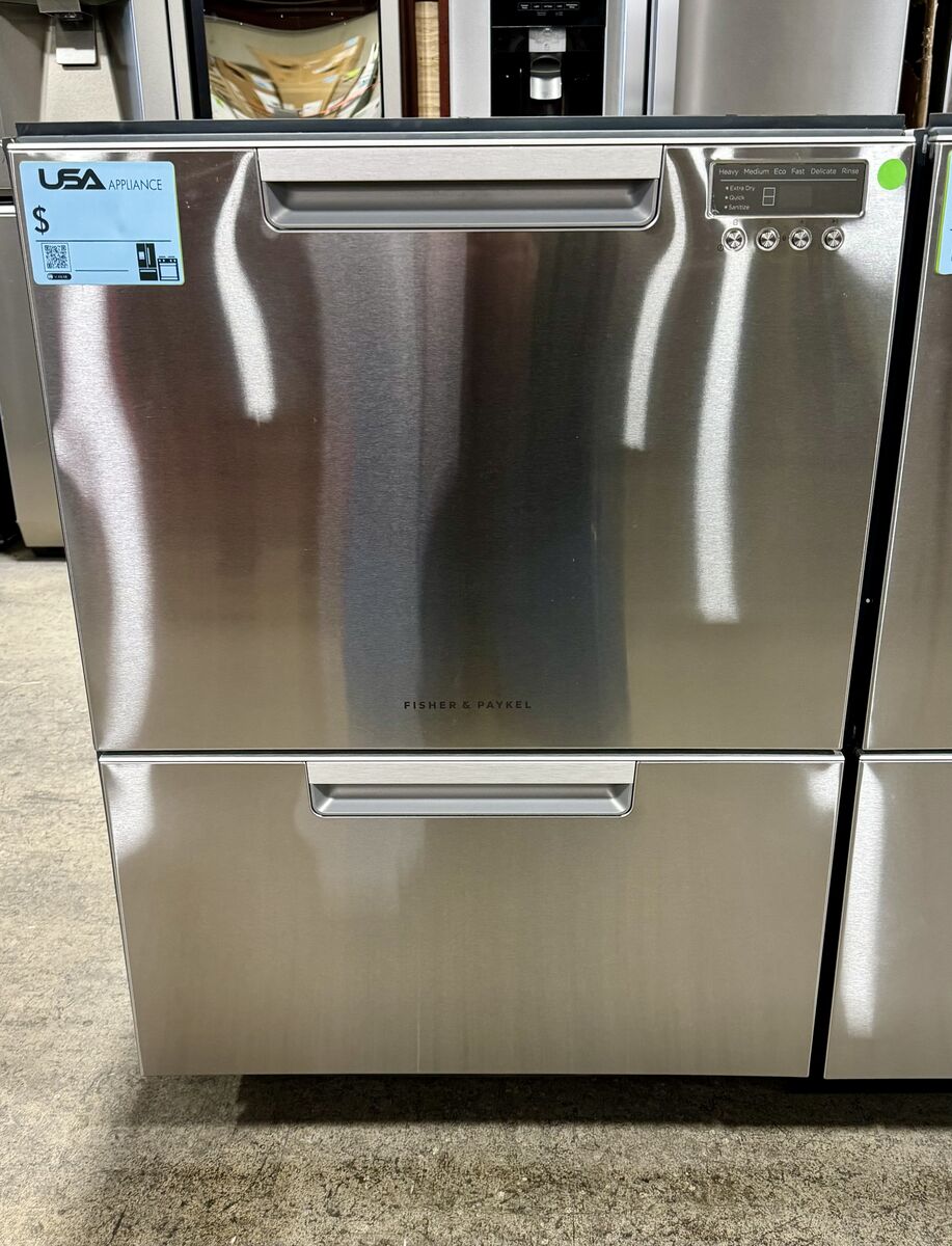 FISHER AND PAYKEL DISHWASHER SERIES DOUBLE DISH-DRAWER | Dishwashers ...