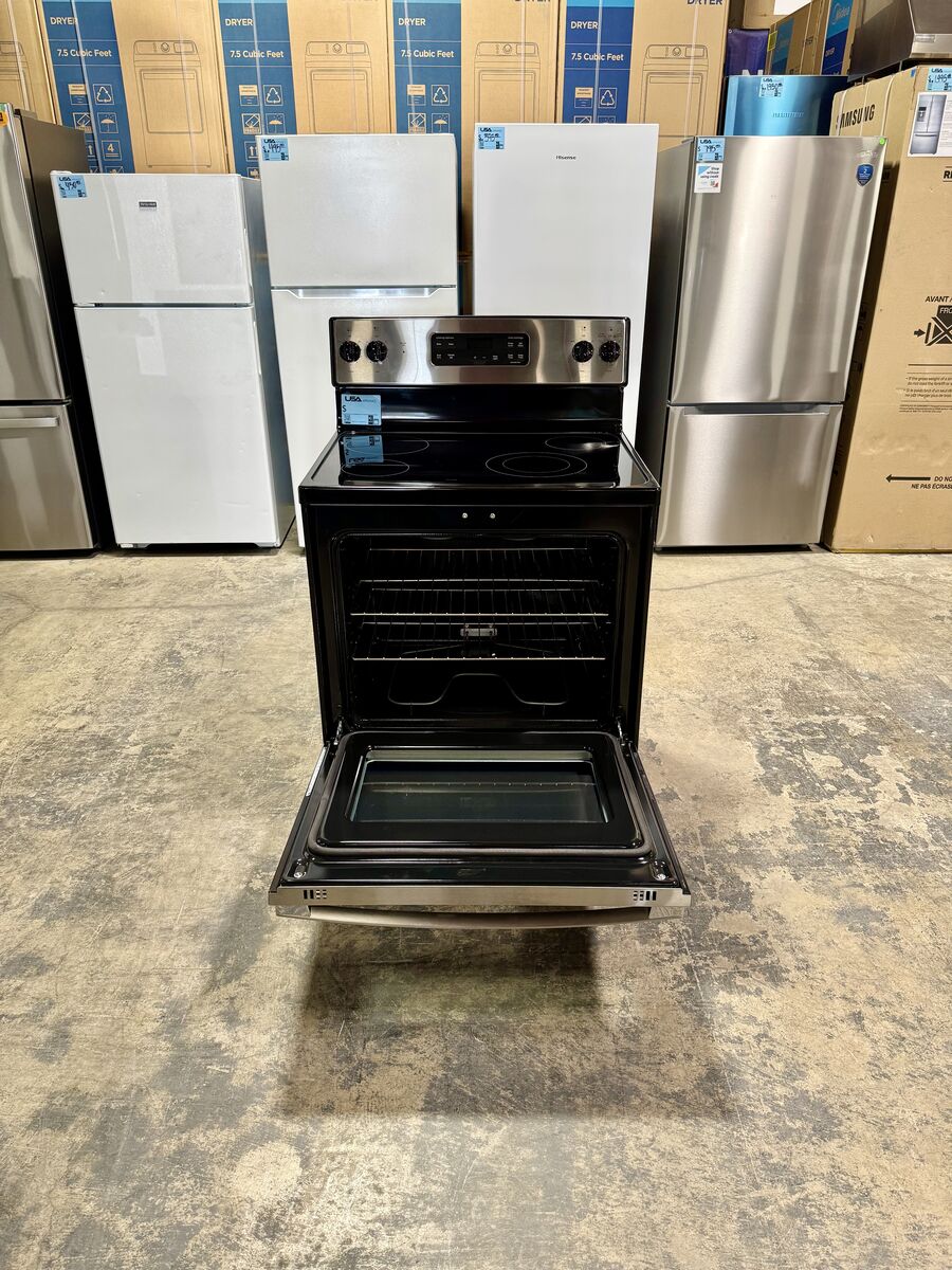 NEW GE STAINLESS STEEL ELECTRIC RANGE | Stoves, Ranges and Ovens | KSL ...