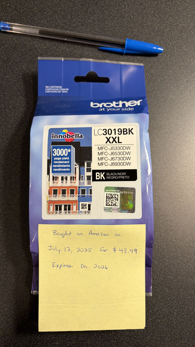 Brother innobella 3019 XXL Printer Ink Black & Color | Office Supplies ...