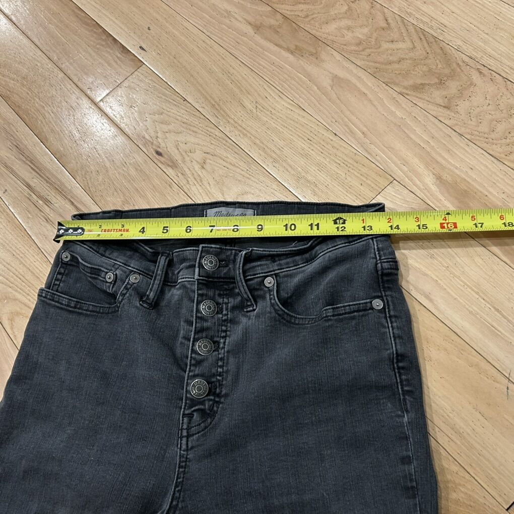 Madewell Cali Demi-Boot Black Raw Hem Jeans 28 | Women's Clothing | KSL ...