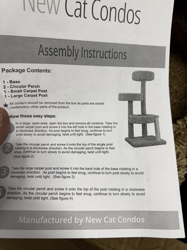 MULTI-LEVEL CAT TREE CONDO FOR LARGE NEW | Pet Equipment and Supplies ...