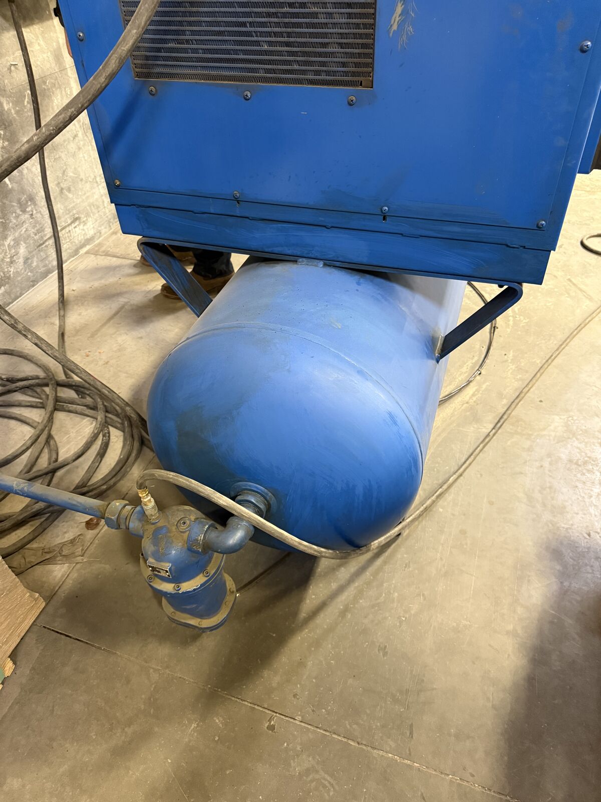 Quincy Rotary Screw Air Compressor – 20 HP – 220V / 240V (Rewireable to ...