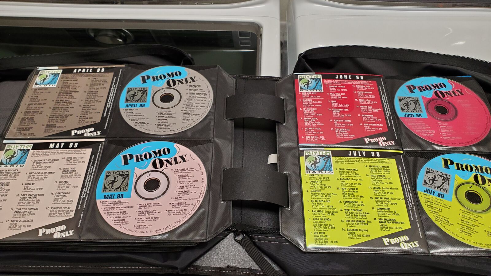 20000+ songs on 599 CDs & 53 DVDs from Promo Only, Top Hits USA, 1998 ...