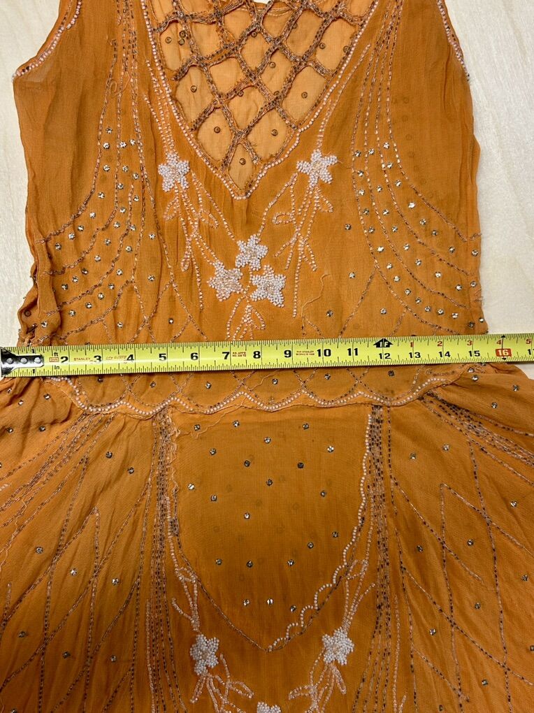 Antique Vintage 1920's Beaded Flapper Dress Deco | Women's Clothing ...