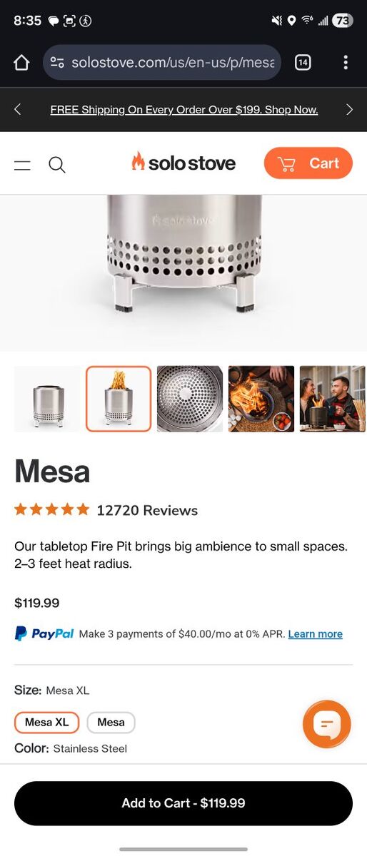 Solo Stove Mesa XL | Camping & Outdoors Equipment | KSL Classifieds