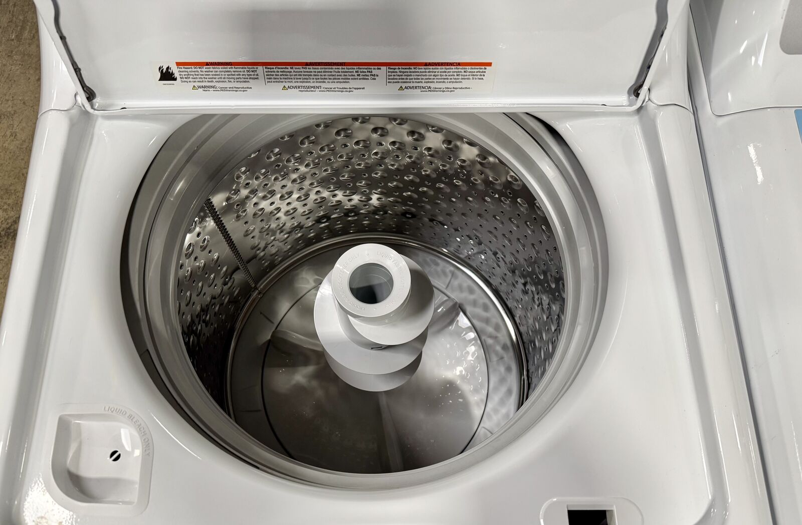 NEW GE TOP LOADING WASHER AND DRYER SET WITH SANITIZE | Washers and ...