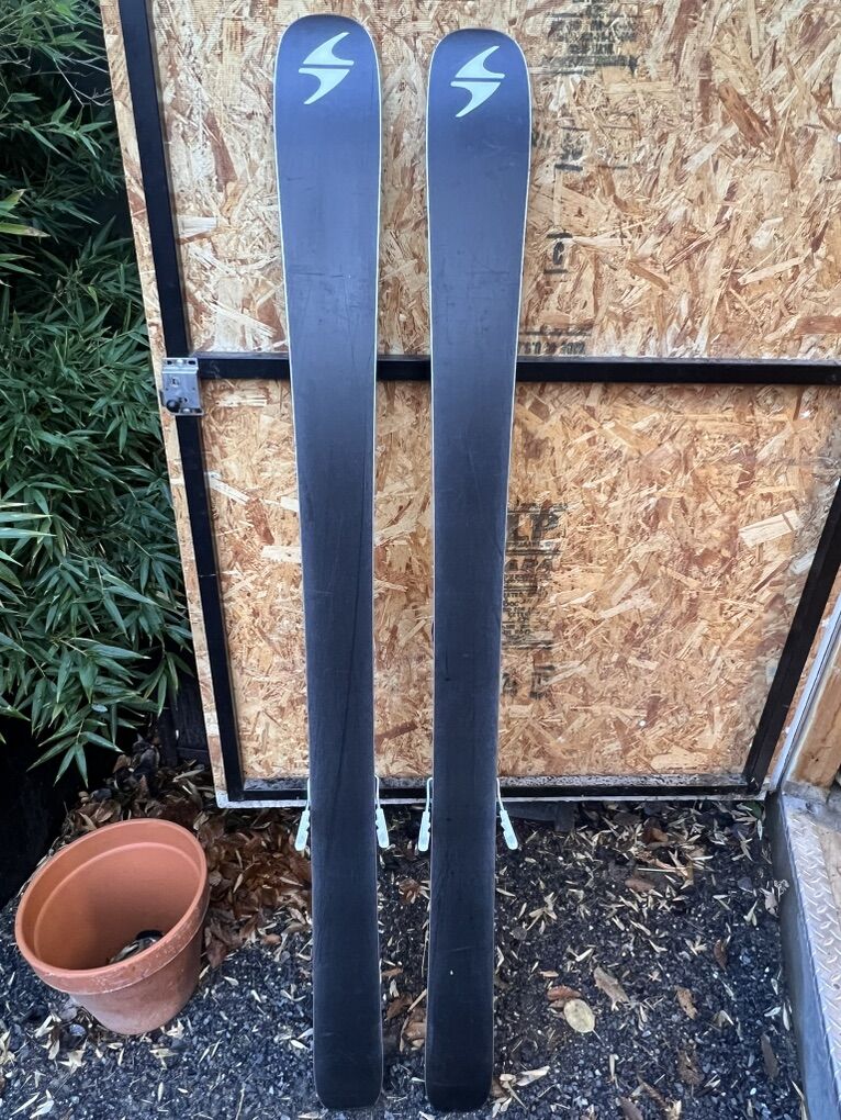 166cm Blizzard Samba Skis&Salomon Warden Bindings | Ski, Bike and Cargo ...