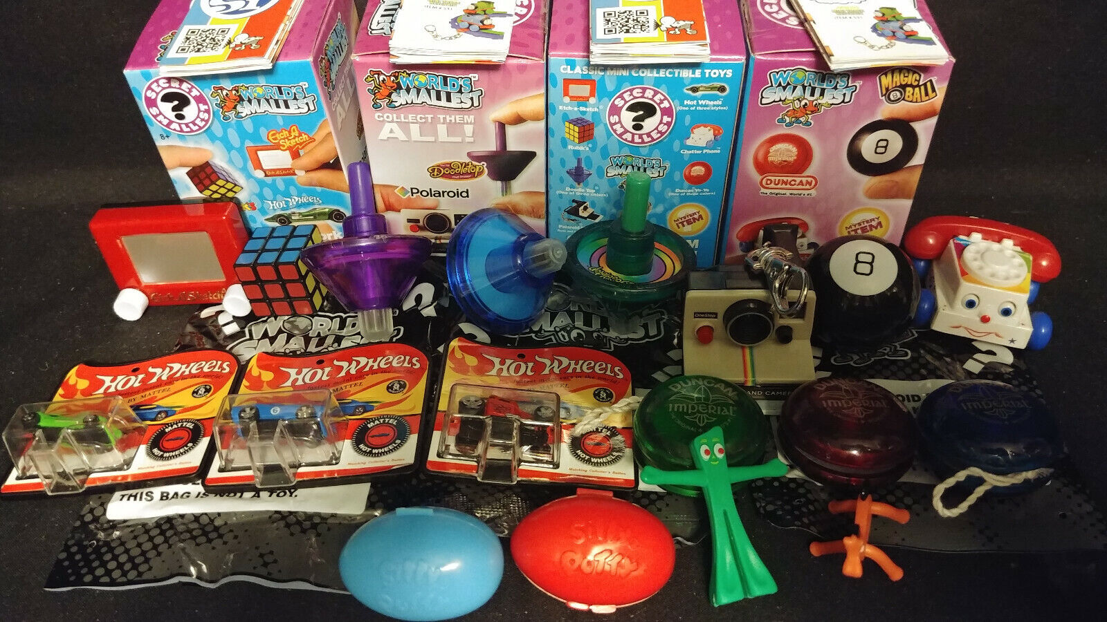 World's Smallest Secret Smallest Blind Mystery Toys Complete Set of 16 ...