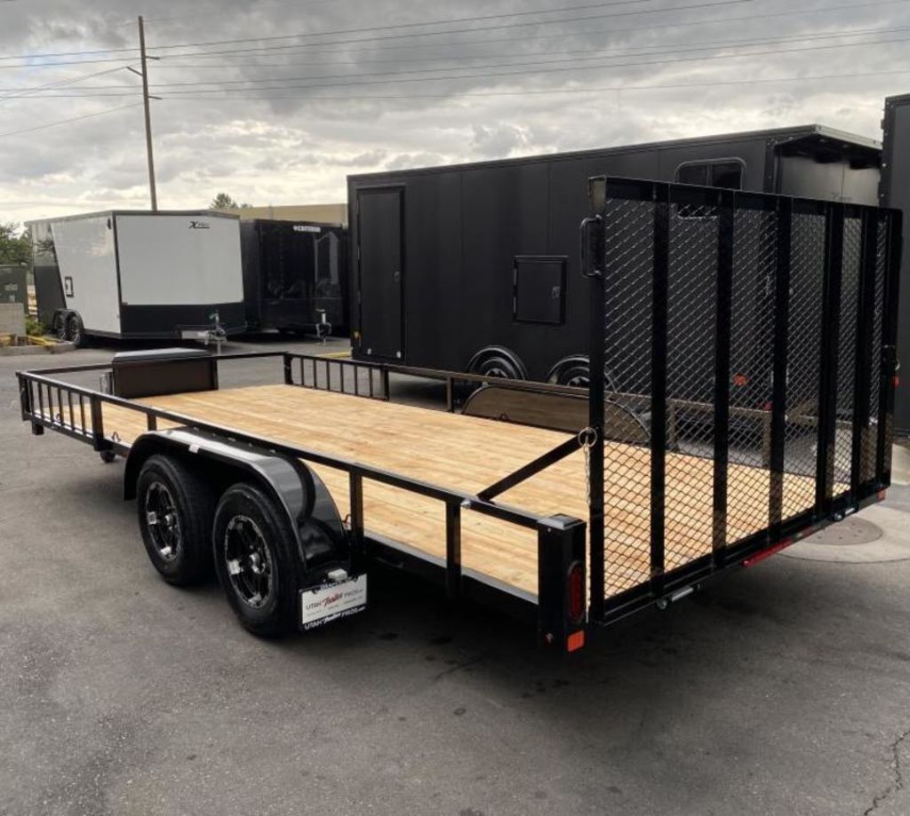 Echo 7x17 Utility/UTV/ATV w/ Side Ramps Trailer Echo 2026 | Trailers ...