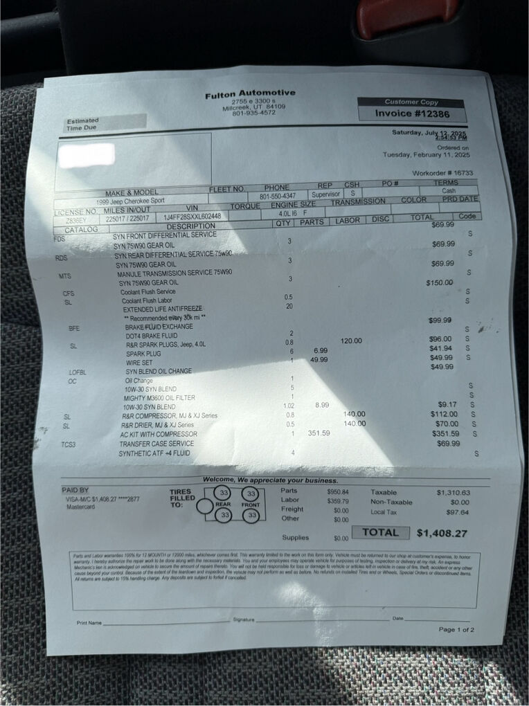 1999 Jeep Cherokee Sport in Salt Lake City, UT | KSL Cars