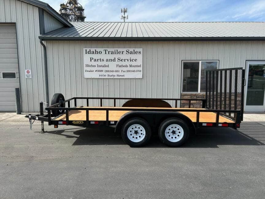 2025 Big Bubba's Trailers 83' x14' 5' Tandem Utility Trailer - Package ...
