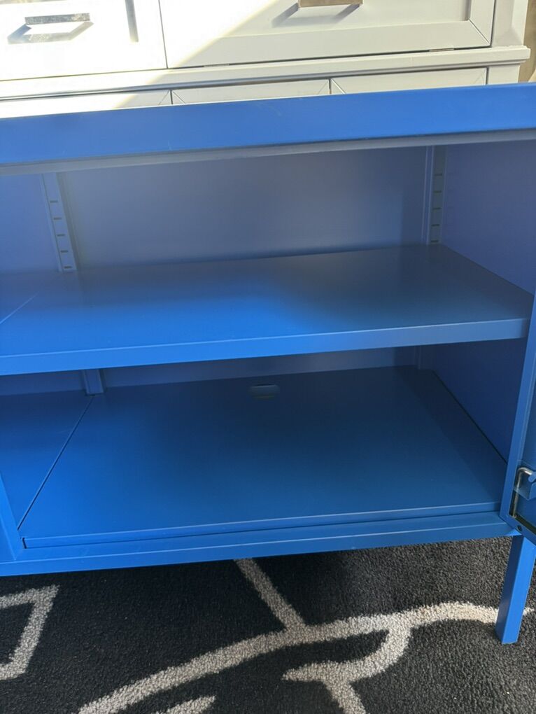 Blue IKEA Locker Cabinet | Shelving | KSL Classifieds