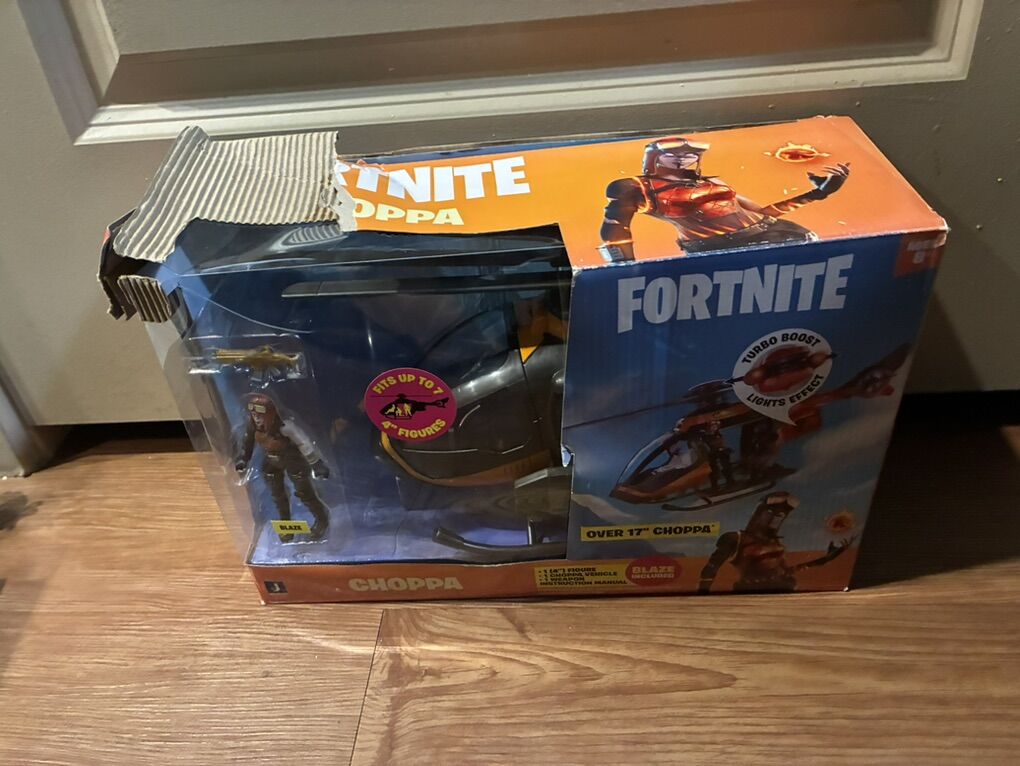 NEW 17 Fortnite Choppa Helicopter IN BOX | Action Figures | KSL Classifieds