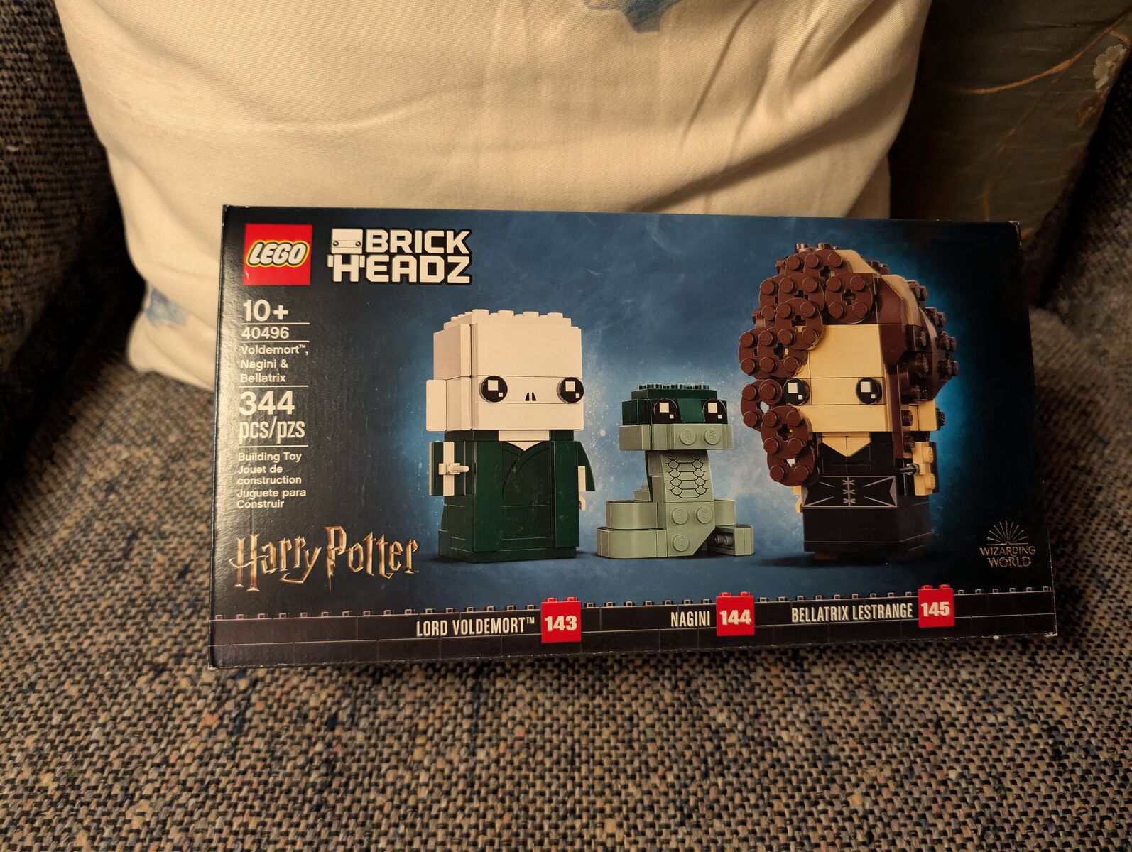 LEGO BrickHeadz Wizarding World Voldemort, Nagini & Bellatrix 40496 ...